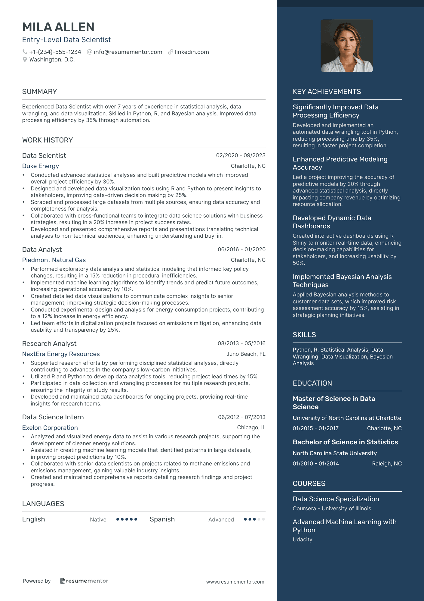 43 Data Science Resume Examples To Get You Hired in 2025