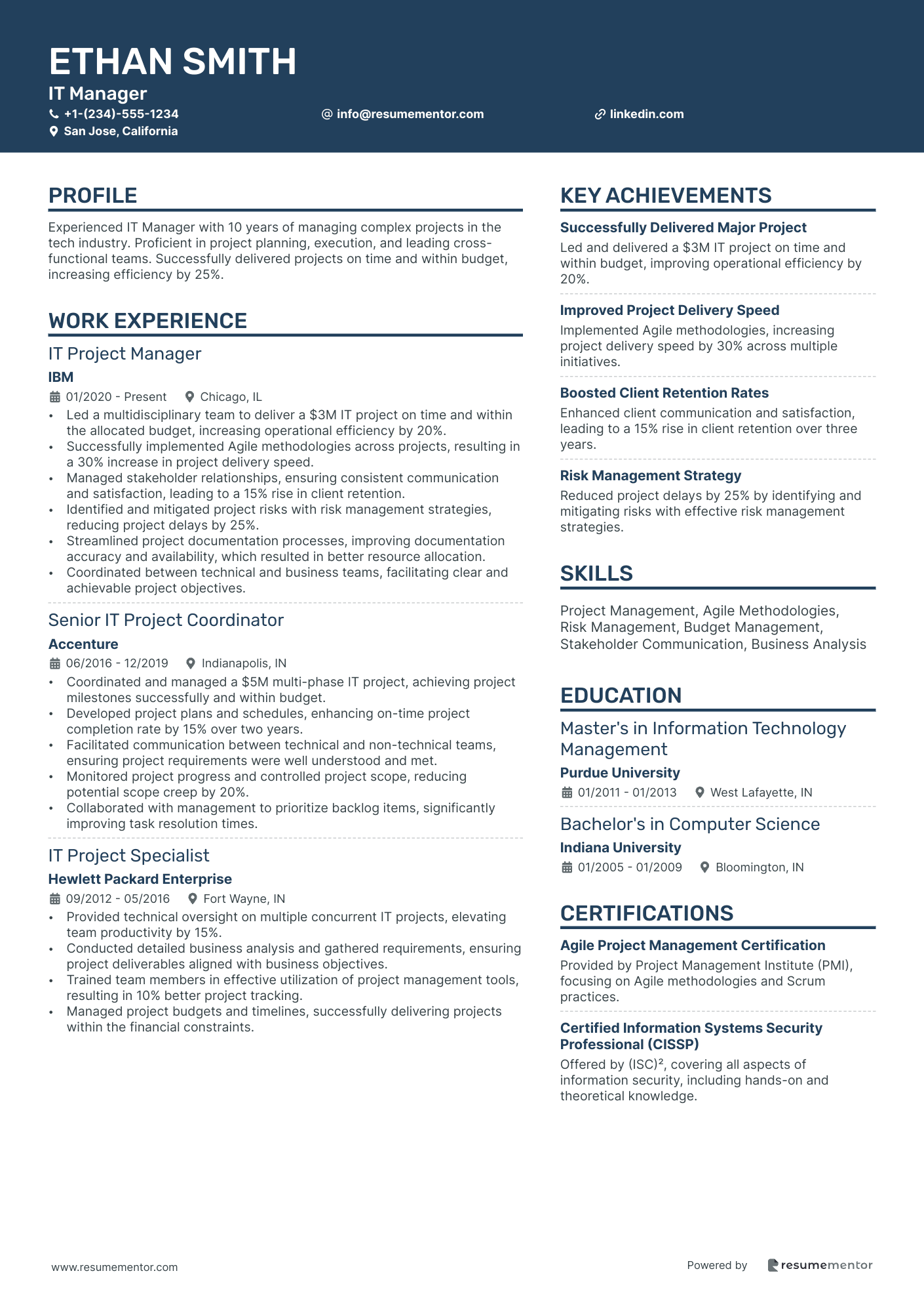 19 IT Resume Examples To Get You Hired in 2025