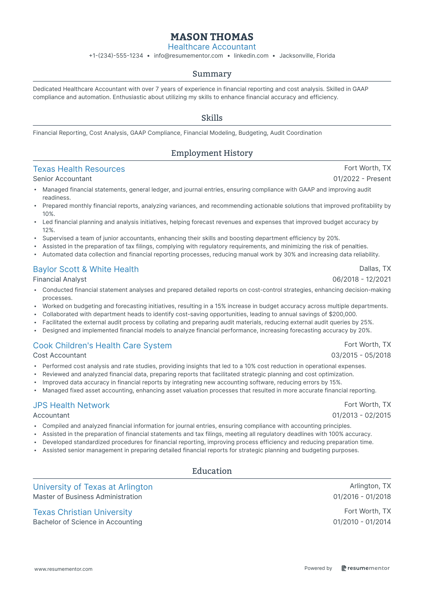 64 Accounting Resume Examples To Get You Hired in 2025