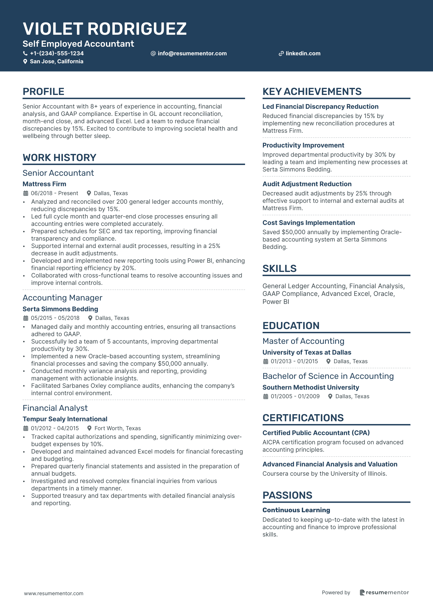 64 Accounting Resume Examples To Get You Hired in 2025
