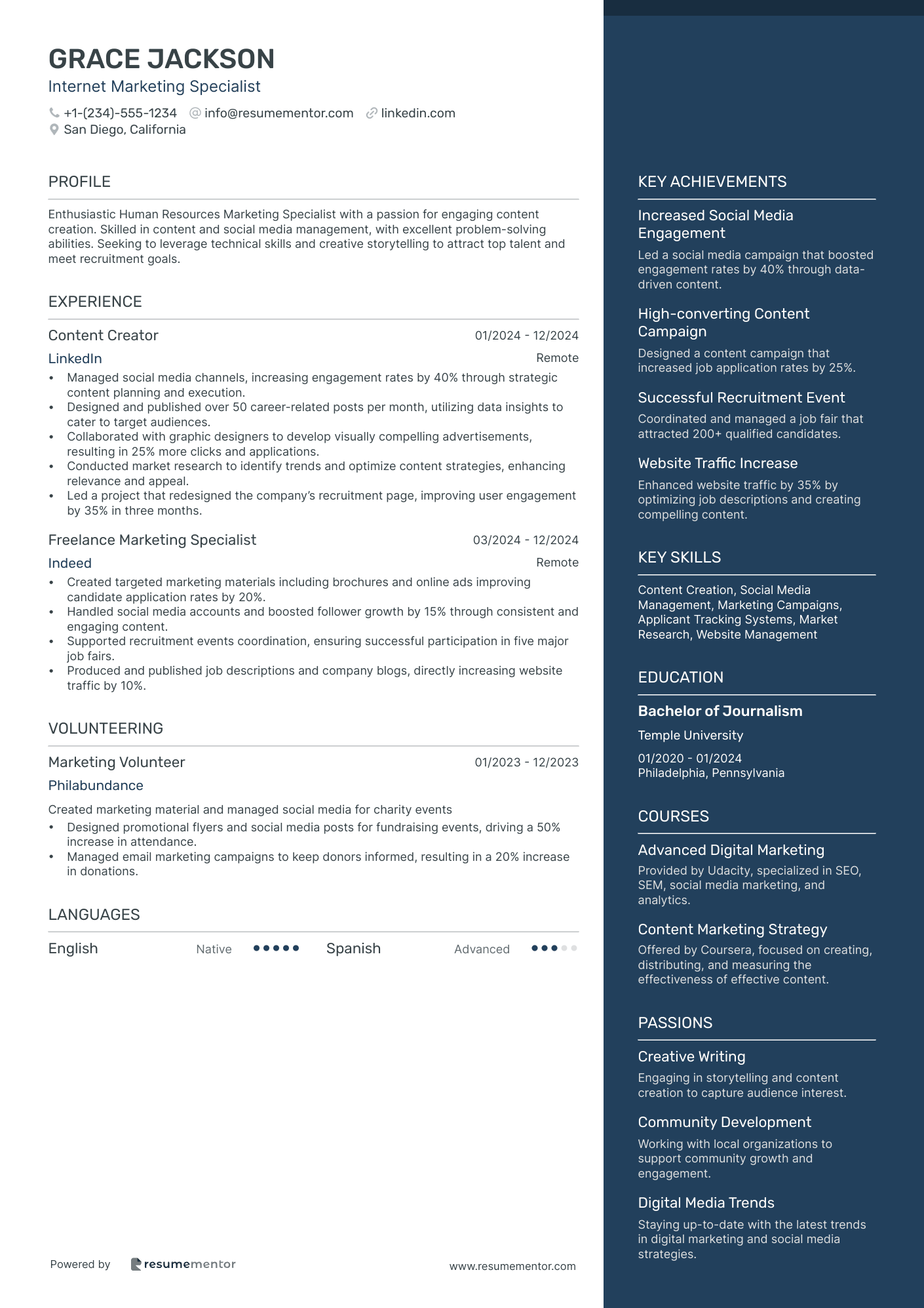 40 Marketing Resume Examples To Get You Hired in 2024