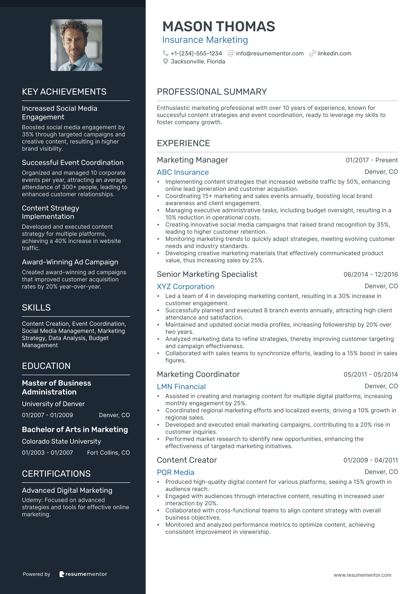 40 Marketing Resume Examples To Get You Hired in 2024