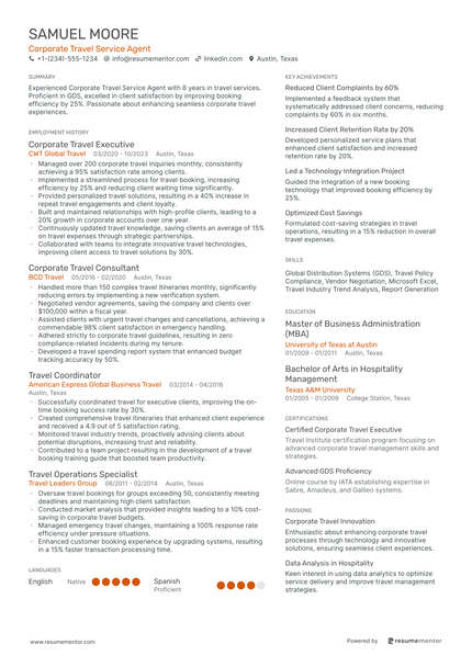 Airline Customer Service Agent Resume Examples - Free to Edit ATS ...