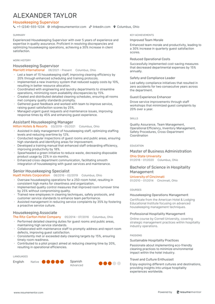 30 Hospitality Resume Examples - Free to Edit ATS-Friendly PDF - 2025