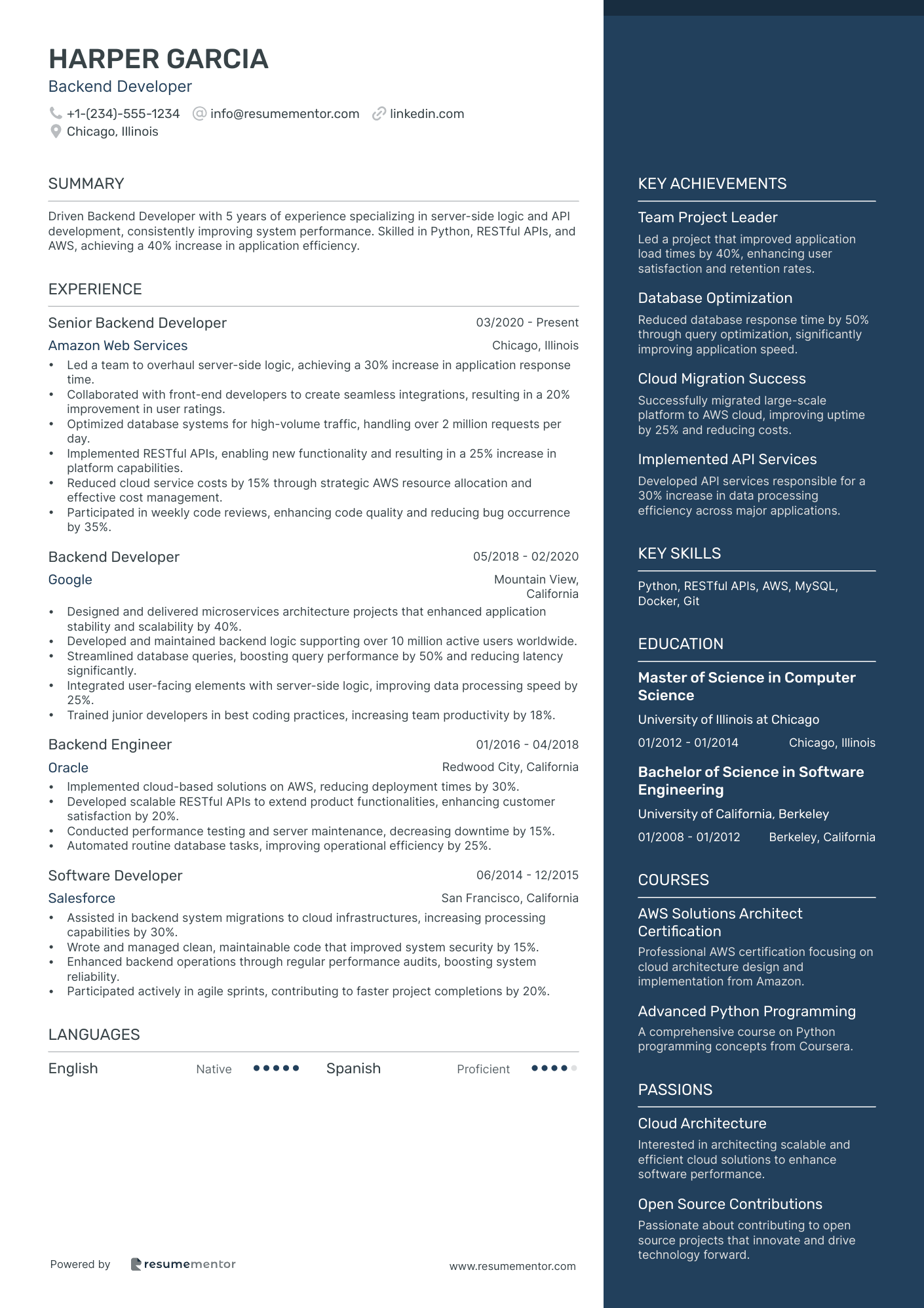 Programmer Resume Examples - Free to Edit ATS-Friendly PDF - 2025