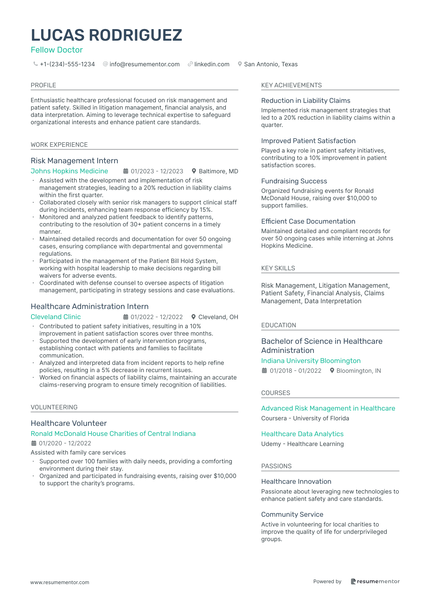 33 Doctor Resume Examples To Get You Hired in 2025