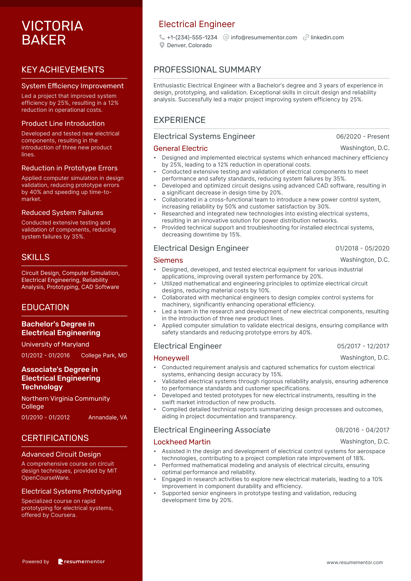 47 Engineering Resume Examples To Get You Hired in 2025