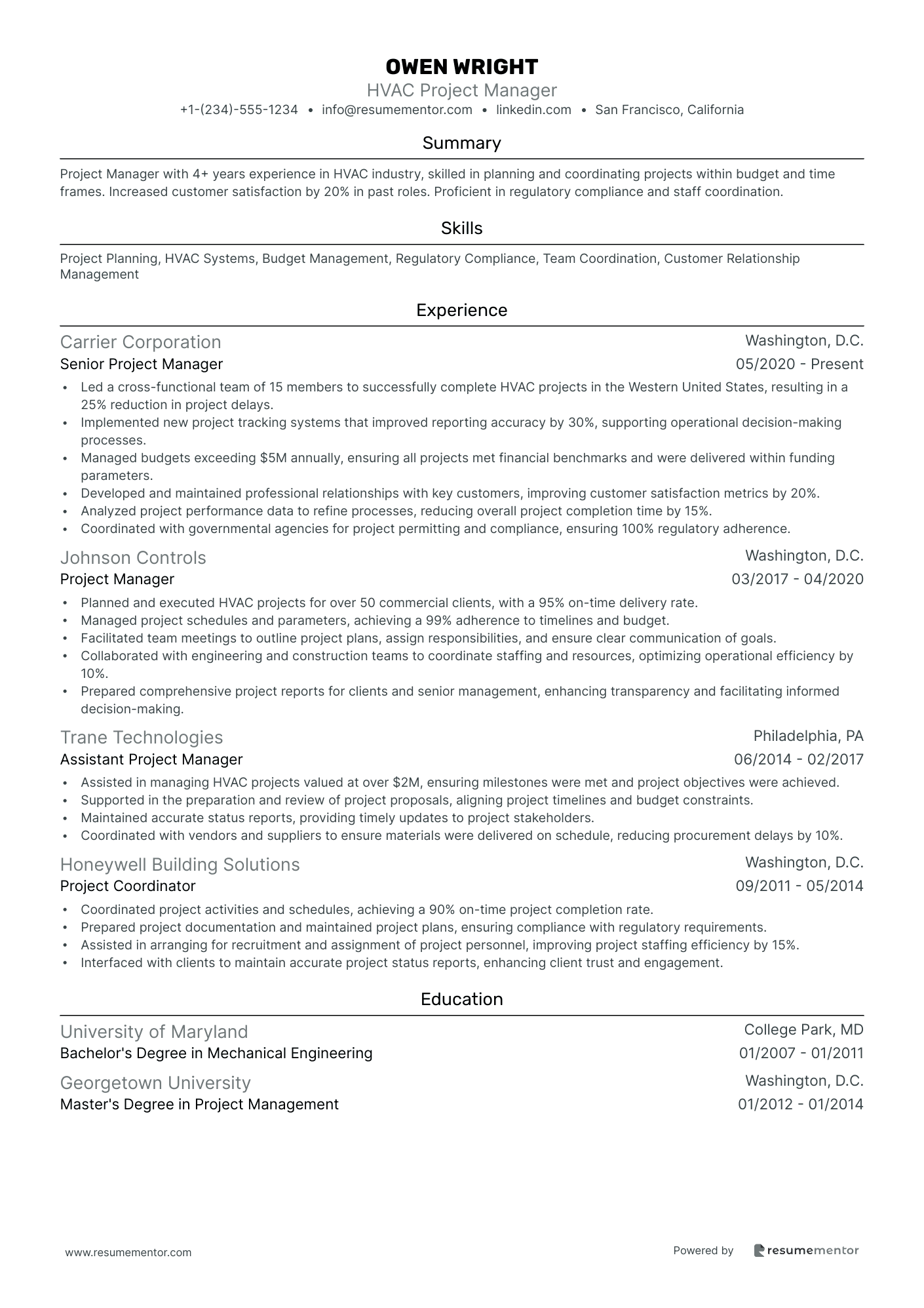 22 Project Management Resume Examples To Get You Hired in 2024