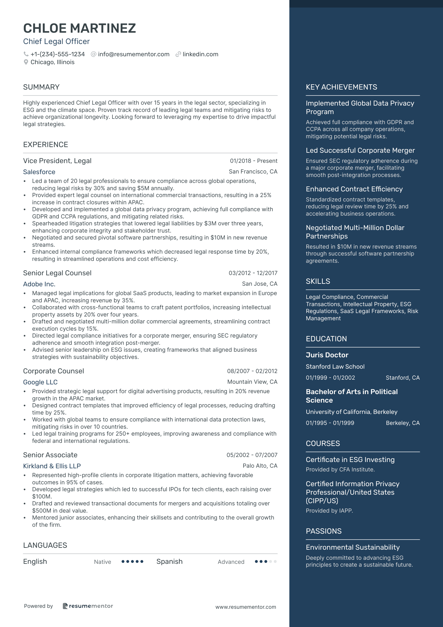 28 Executive Resume Examples To Get You Hired in 2025