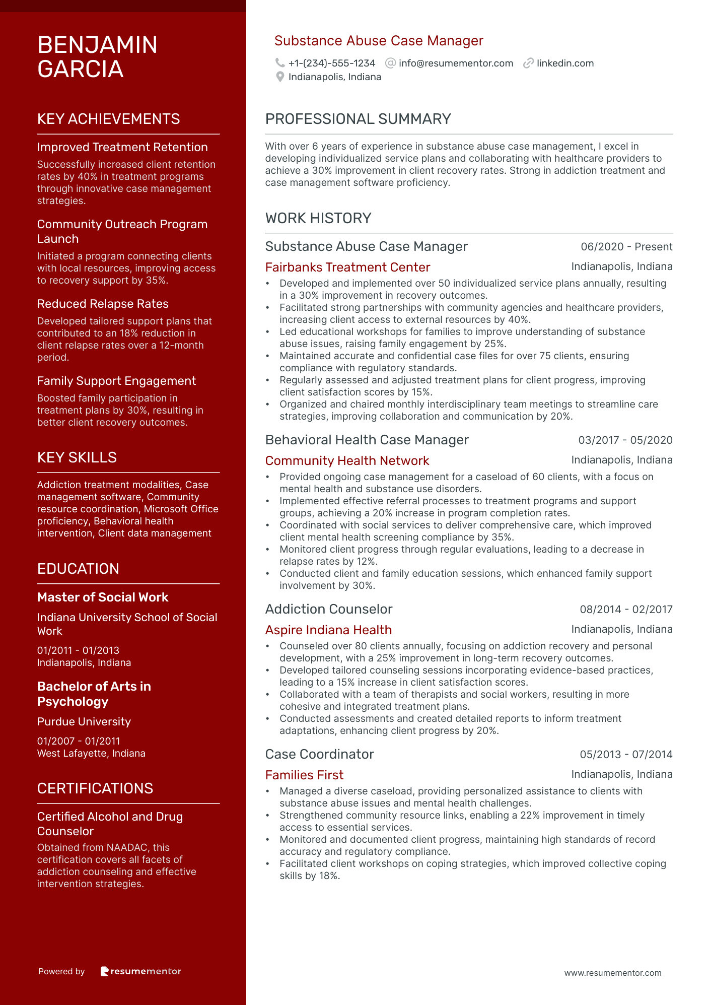 Case Manager Resume Examples To Get You Hired in 2025