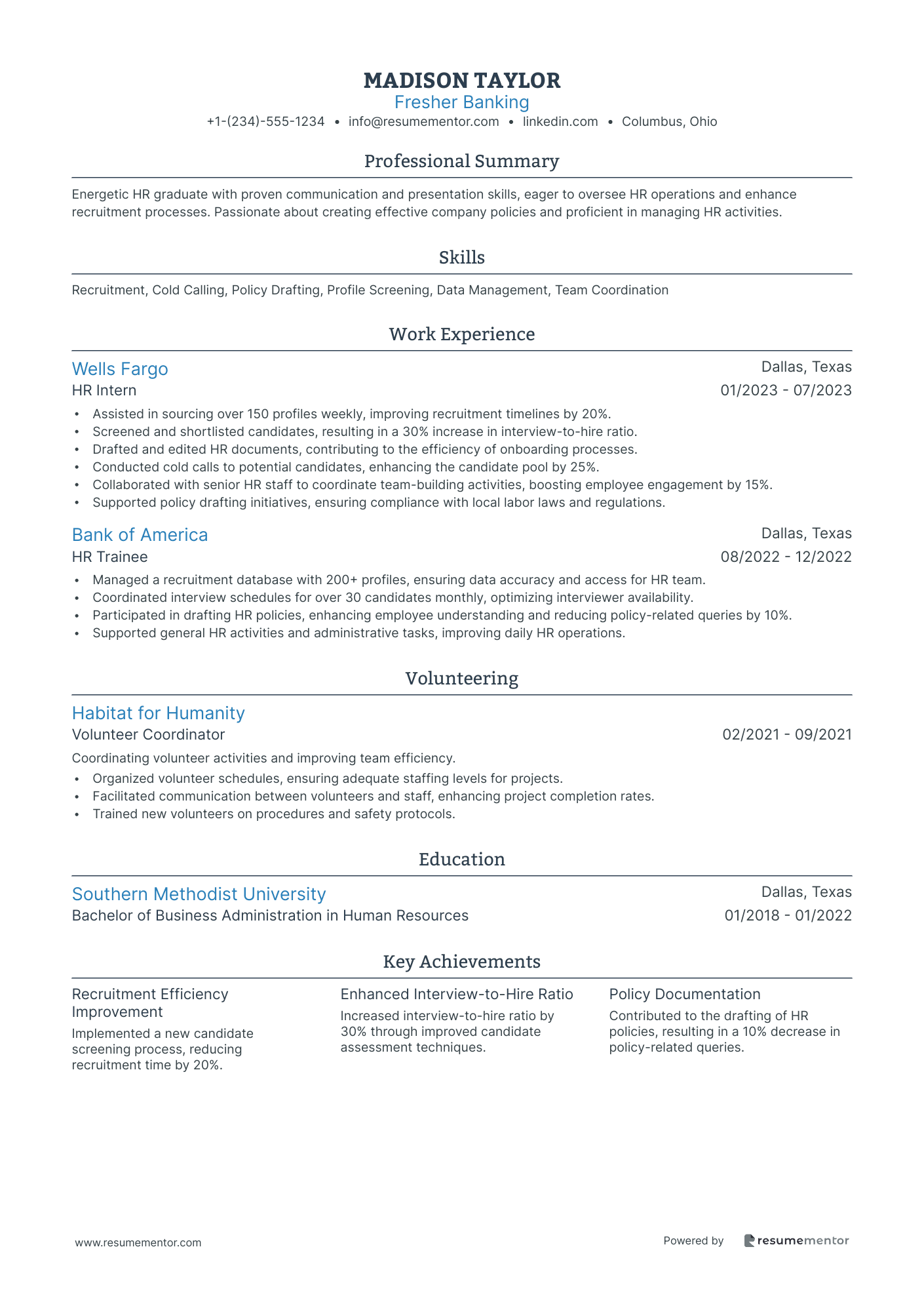 28 Banking Resume Examples To Get You Hired in 2025