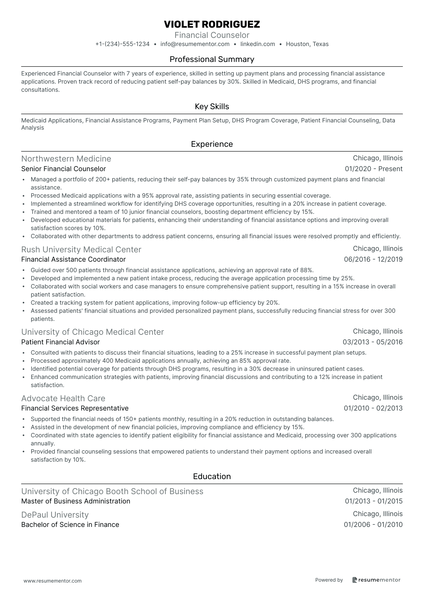 42 Finance Resume Examples To Get You Hired in 2024