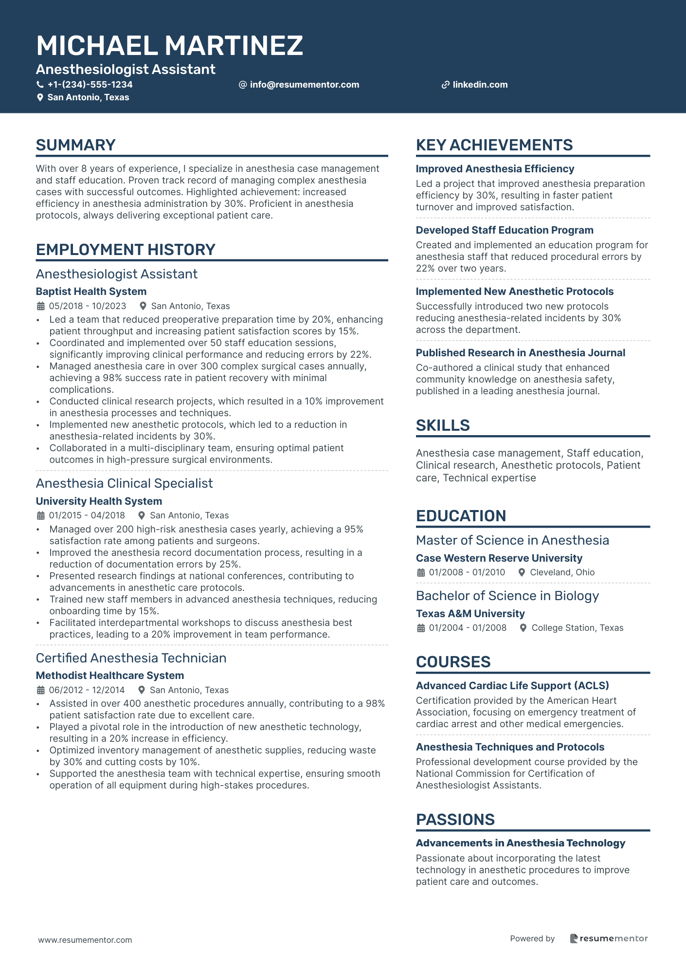 30 Healthcare Resume Examples - Free to Edit ATS-Friendly PDF - 2025