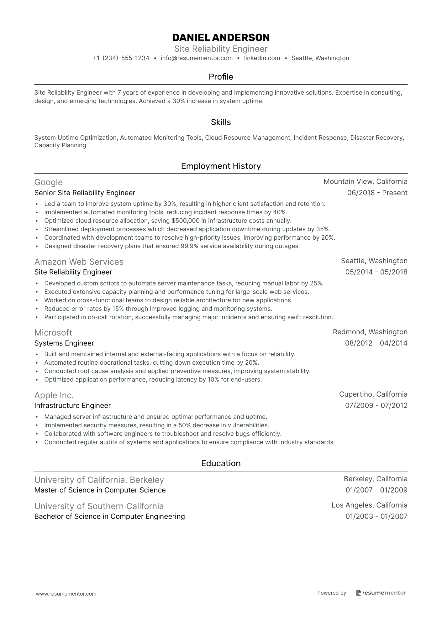 47 Engineering Resume Examples To Get You Hired in 2025