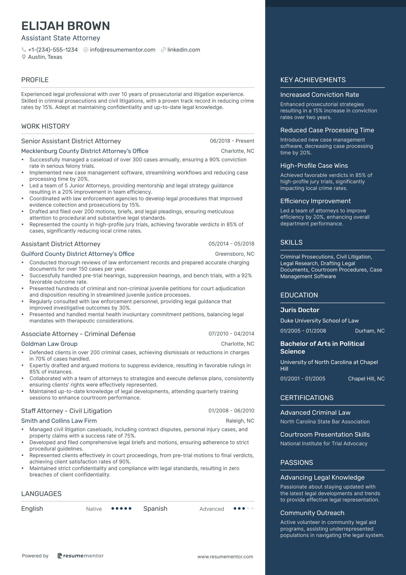 39 Attorney Resume Examples To Get You Hired in 2025