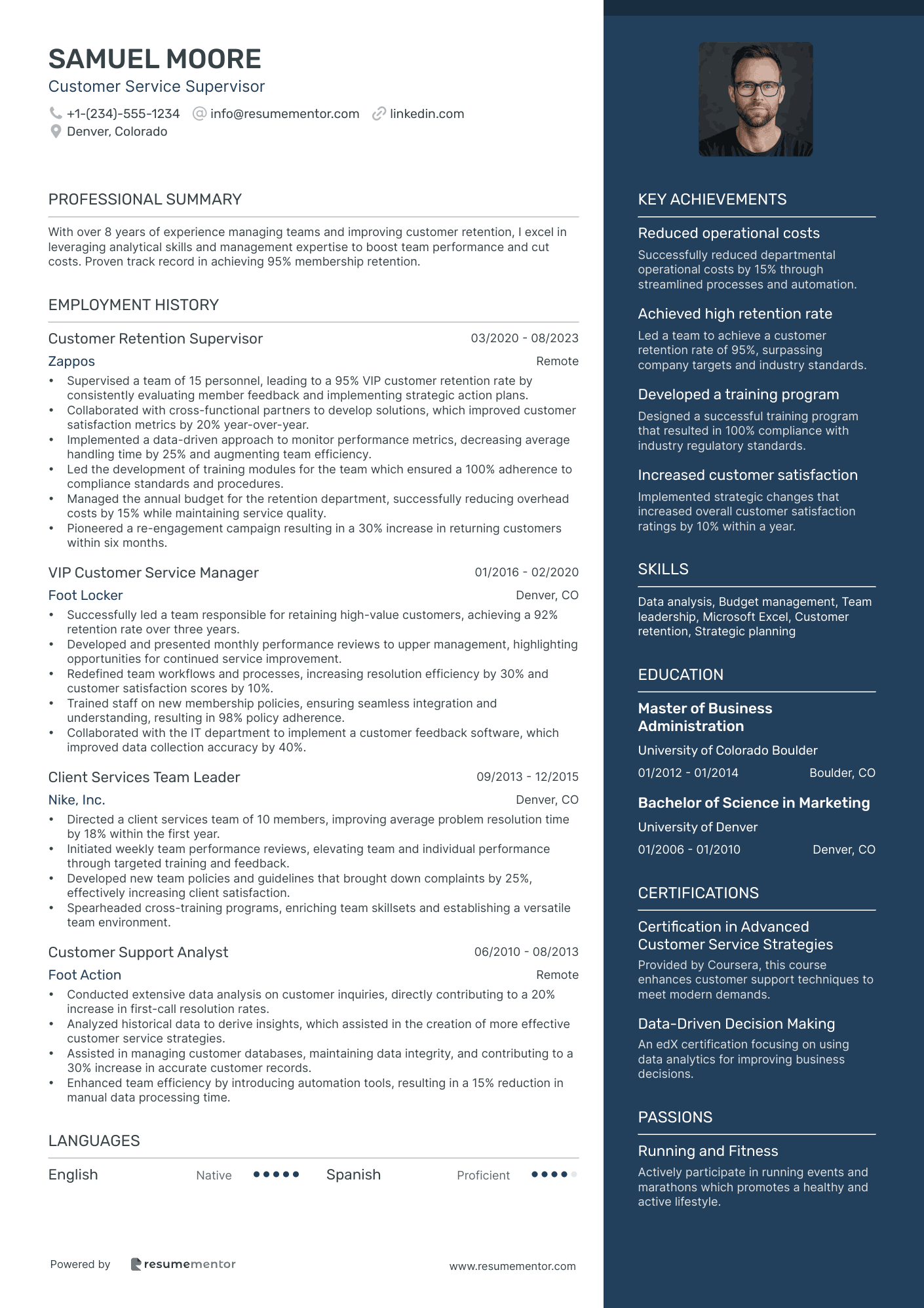 31 Customer Service Resume Examples - Free to Edit ATS-Friendly PDF - 2025