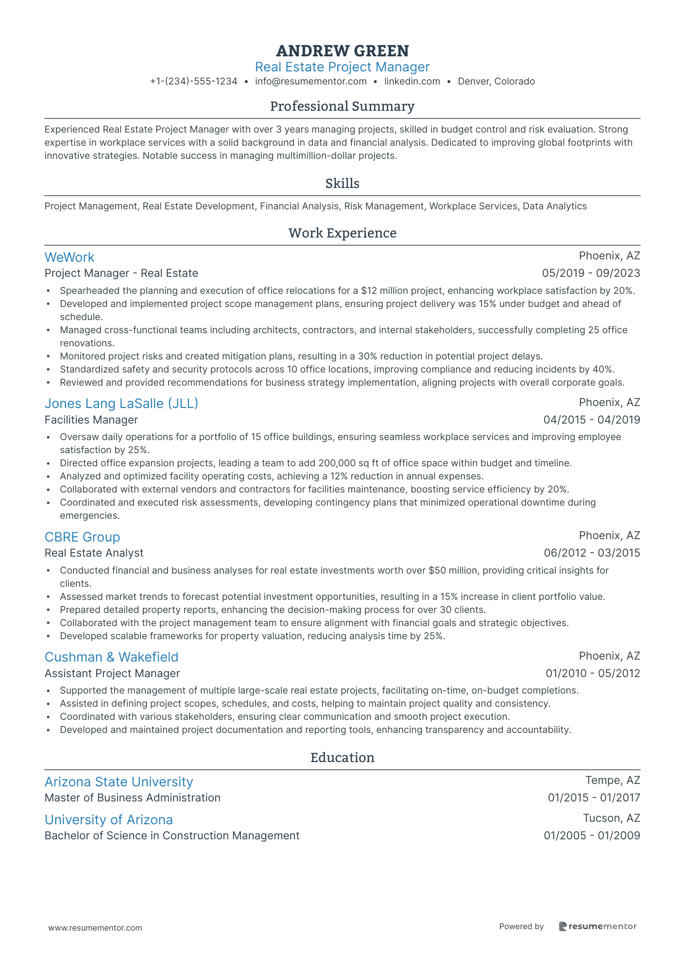 22 Project Management Resume Examples To Get You Hired in 2025