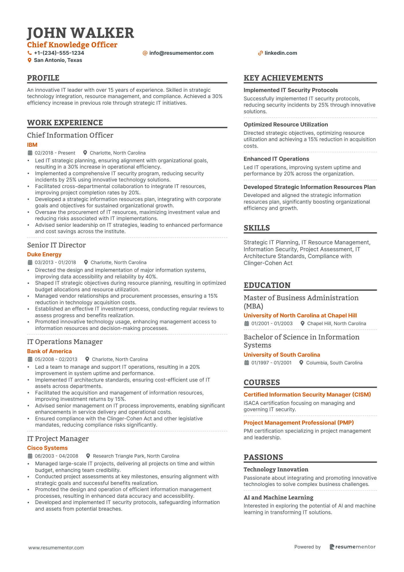28 Executive Resume Examples To Get You Hired in 2024