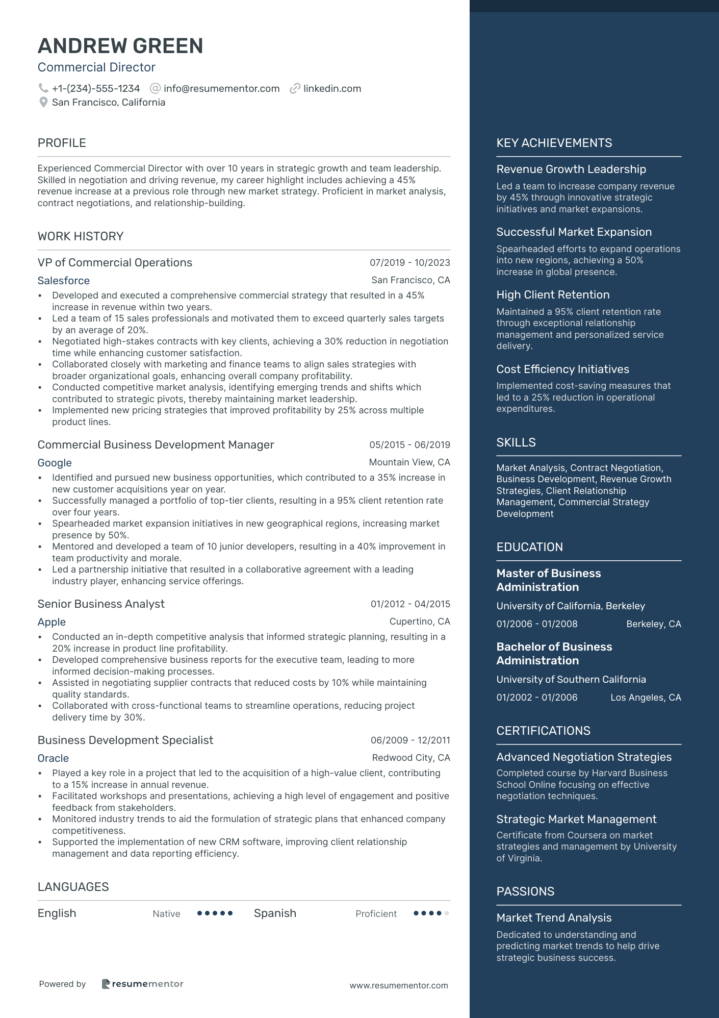 Film Director Resume Examples - Free to Edit ATS-Friendly PDF - 2025