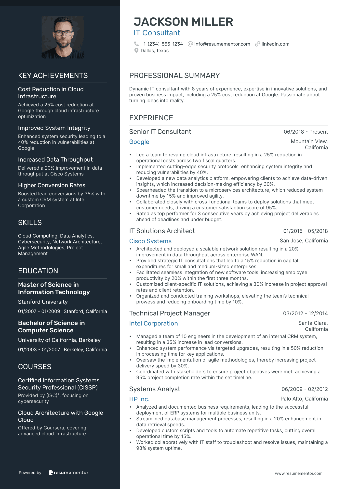 19 IT Resume Examples To Get You Hired in 2024