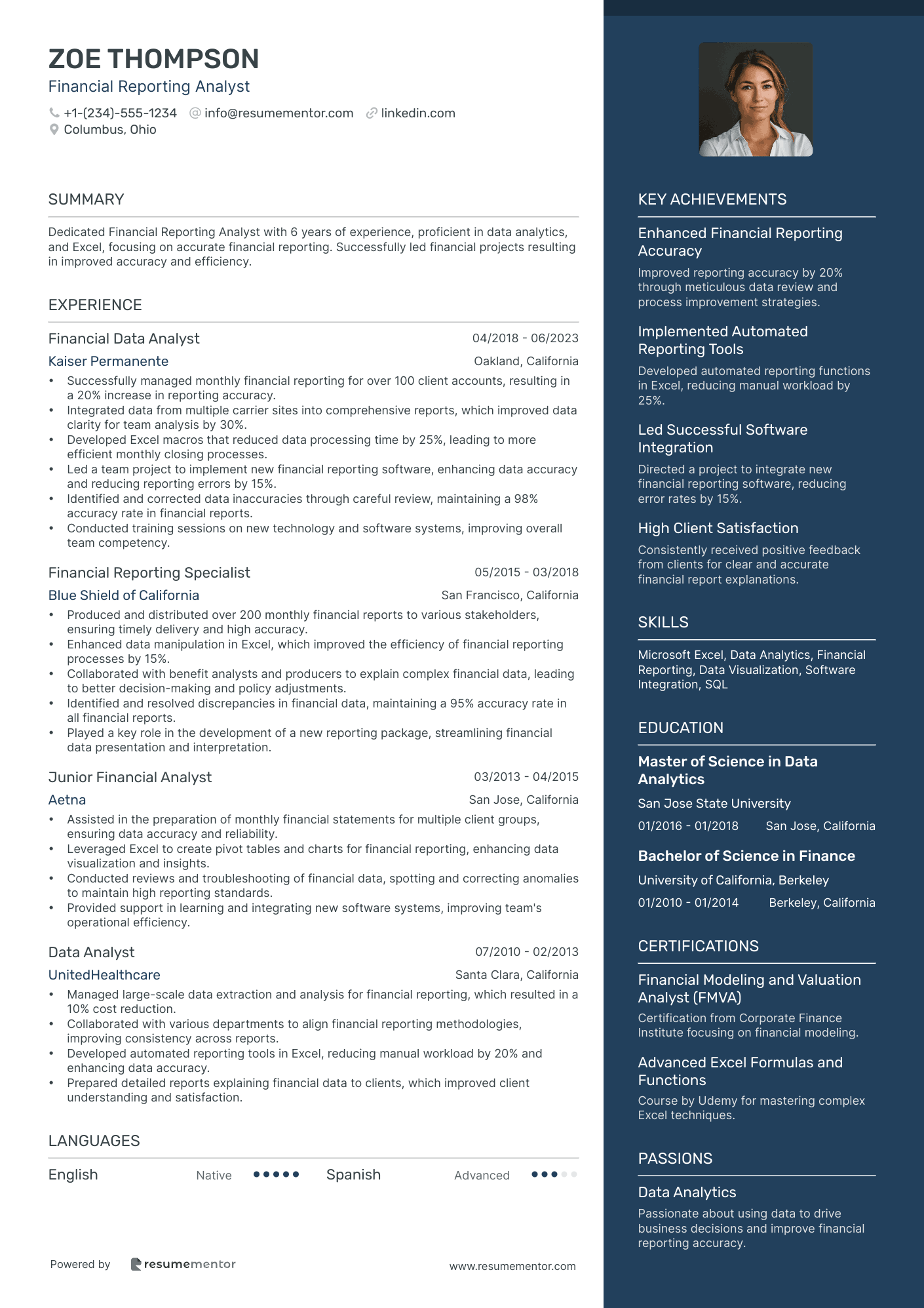 42 Finance Resume Examples To Get You Hired in 2024