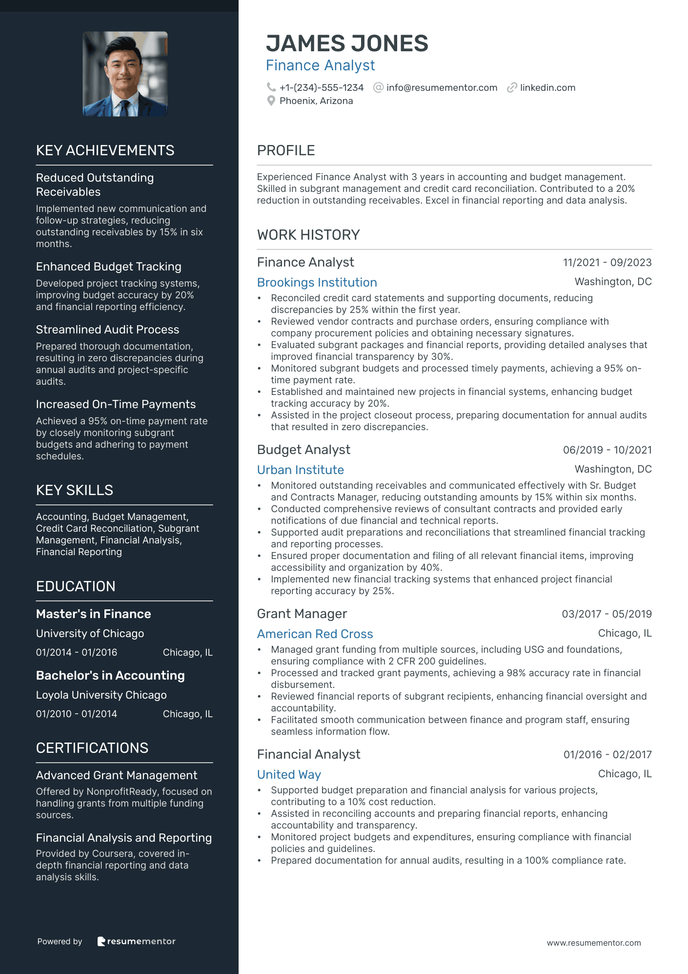 42 Finance Resume Examples To Get You Hired in 2025