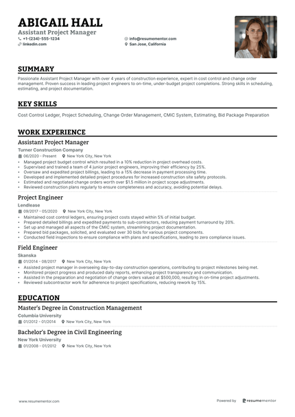 22 Project Management Resume Examples To Get You Hired in 2024