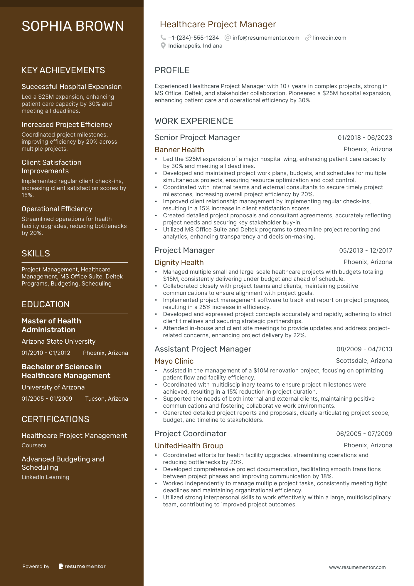 22 Project Management Resume Examples To Get You Hired in 2025