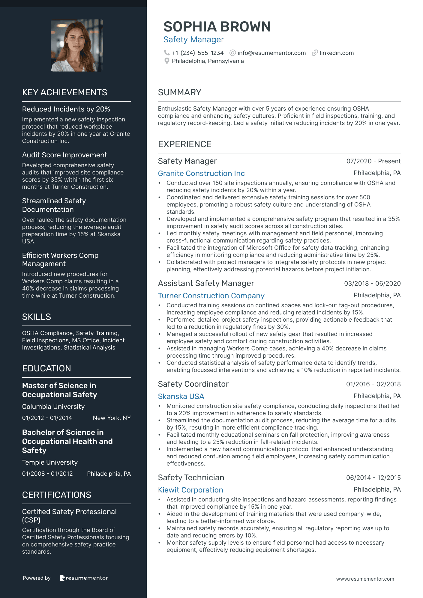 28 Construction Resume Examples - Free to Edit ATS-Friendly PDF - 2025