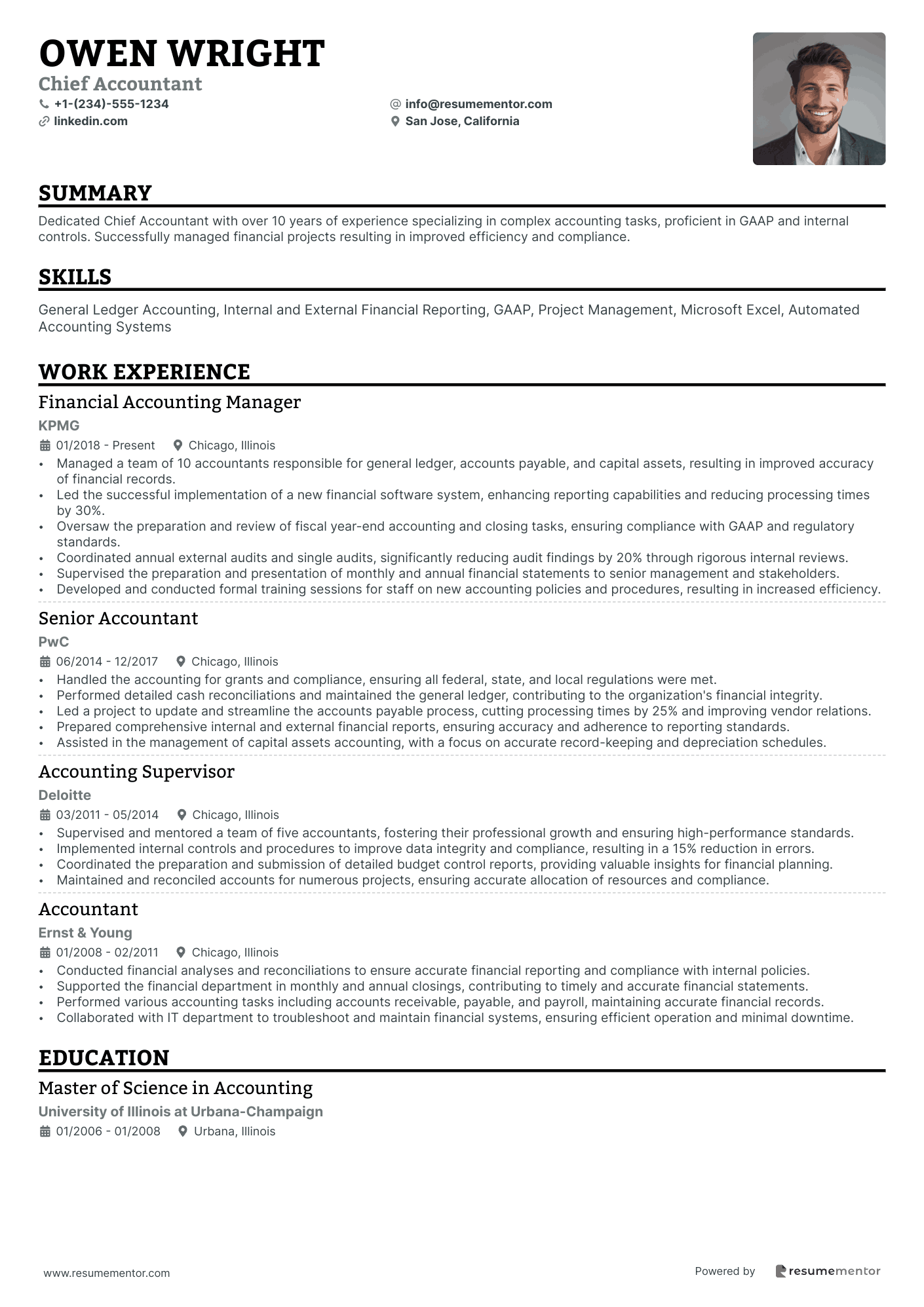 64 Accounting Resume Examples To Get You Hired in 2025