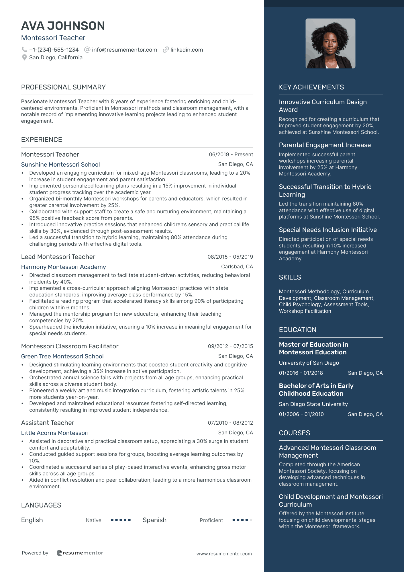 19 Education Resume Examples - Free to Edit ATS-Friendly PDF - 2025