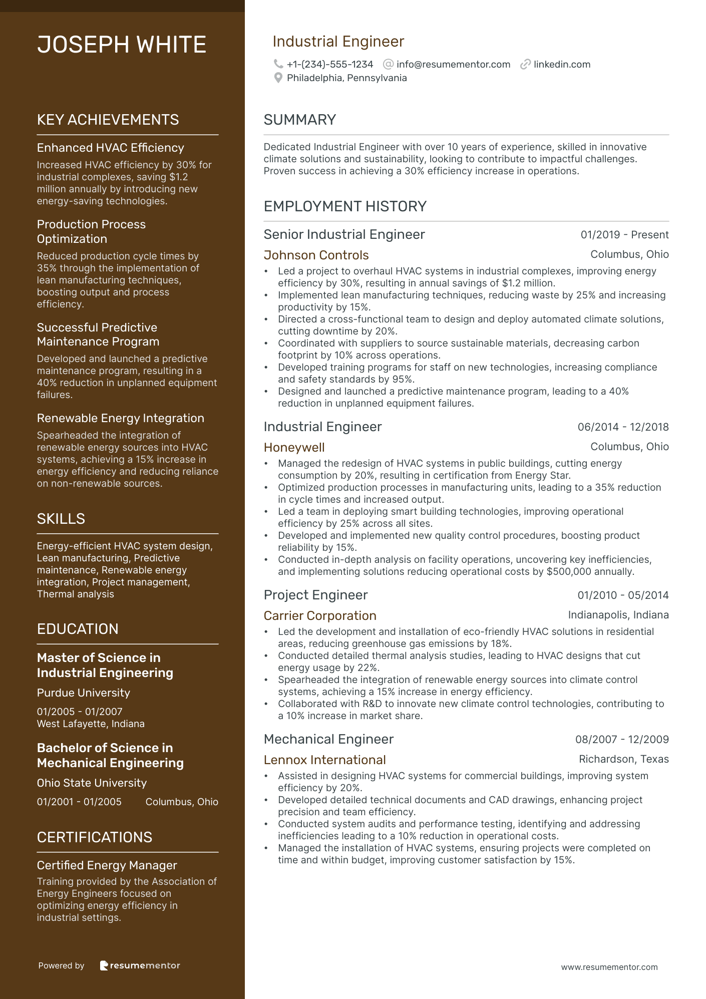 47 Engineering Resume Examples To Get You Hired in 2025