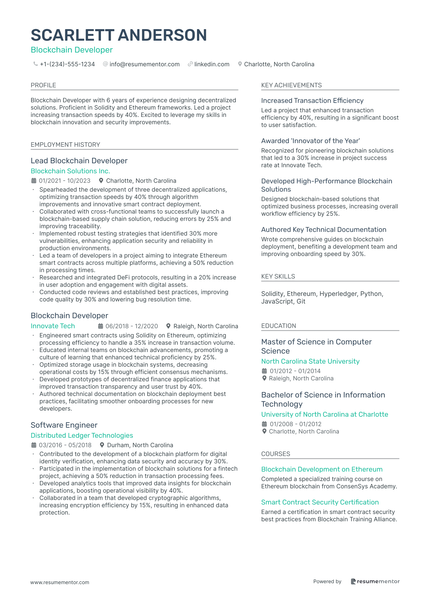 Computer Science Resume Examples - Free to Edit ATS-Friendly PDF - 2025