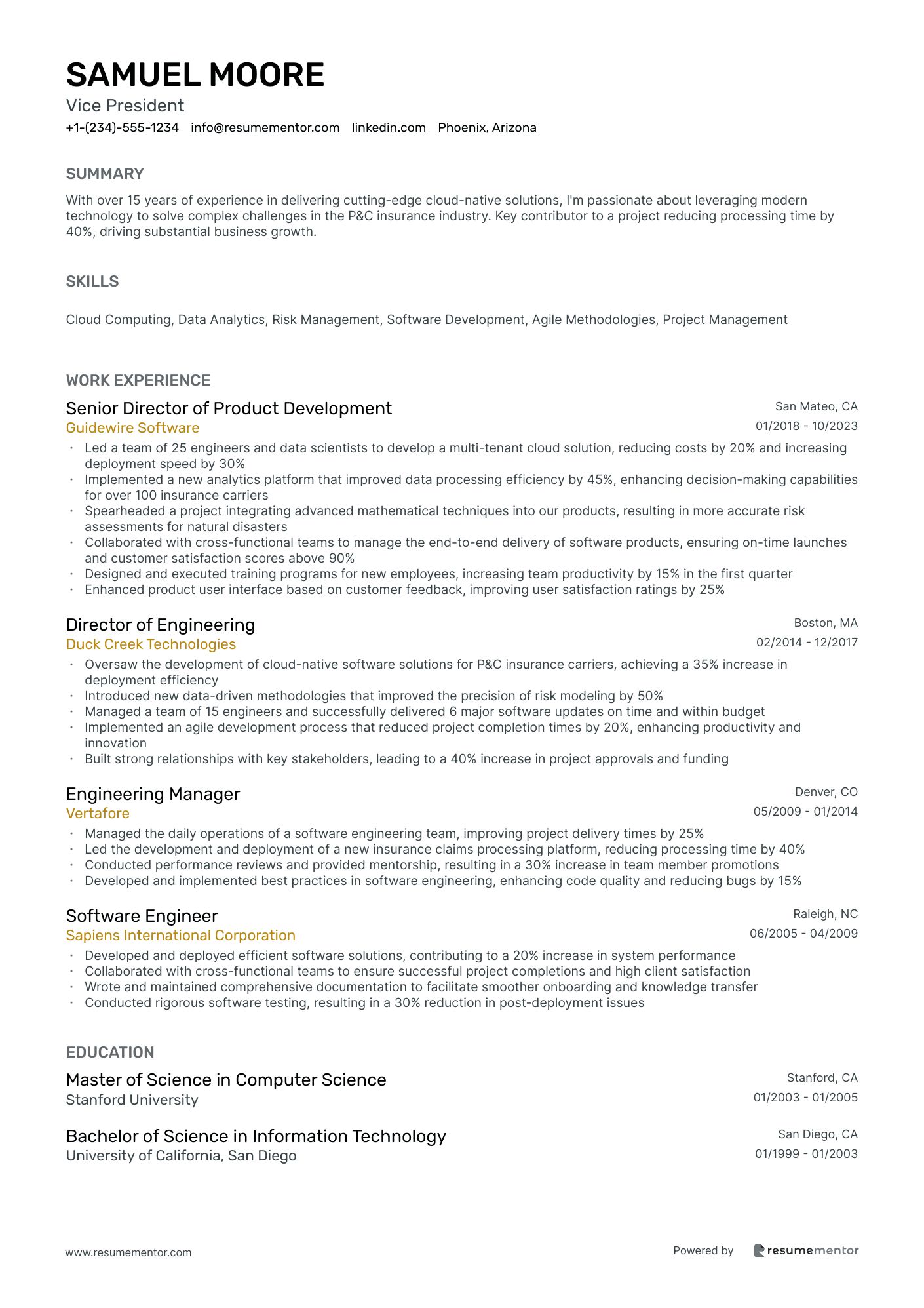 28 Executive Resume Examples To Get You Hired in 2024