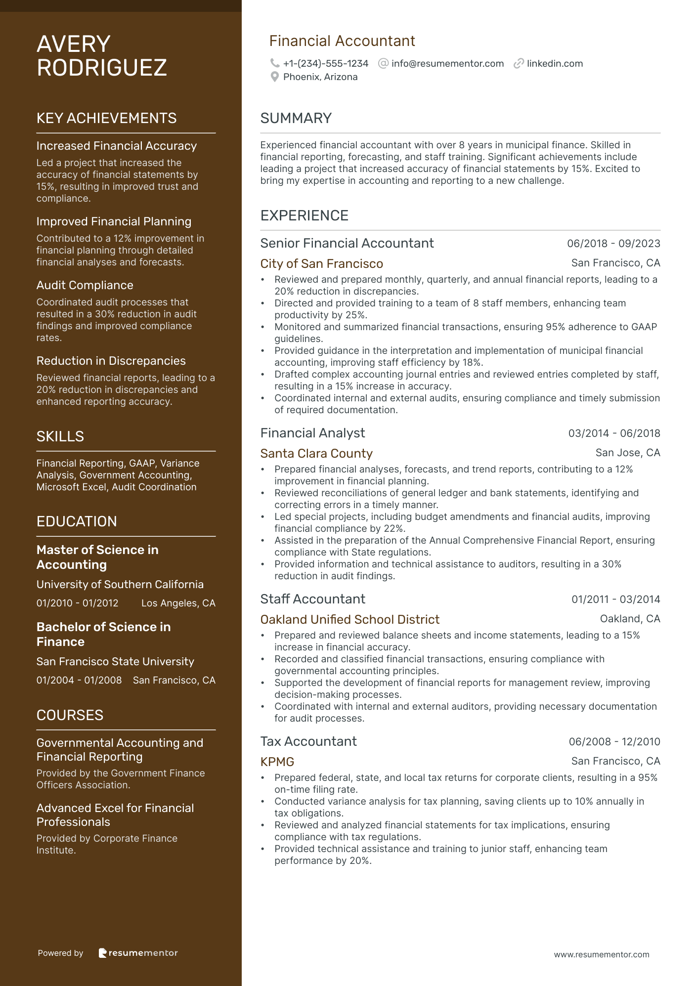 64 Accounting Resume Examples To Get You Hired in 2025