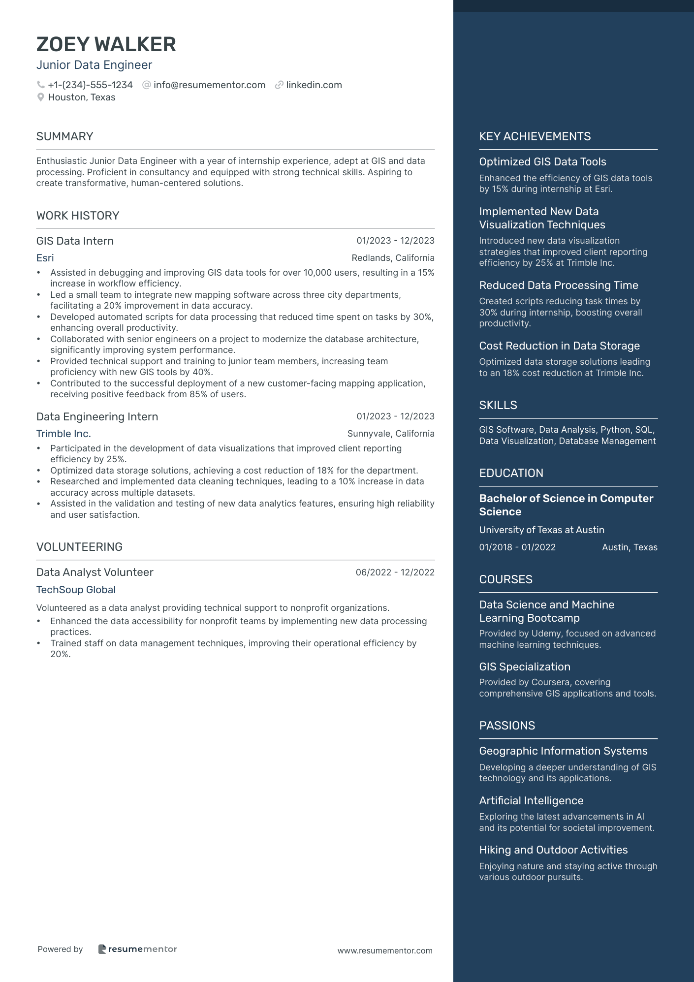 43 Data Science Resume Examples To Get You Hired in 2024