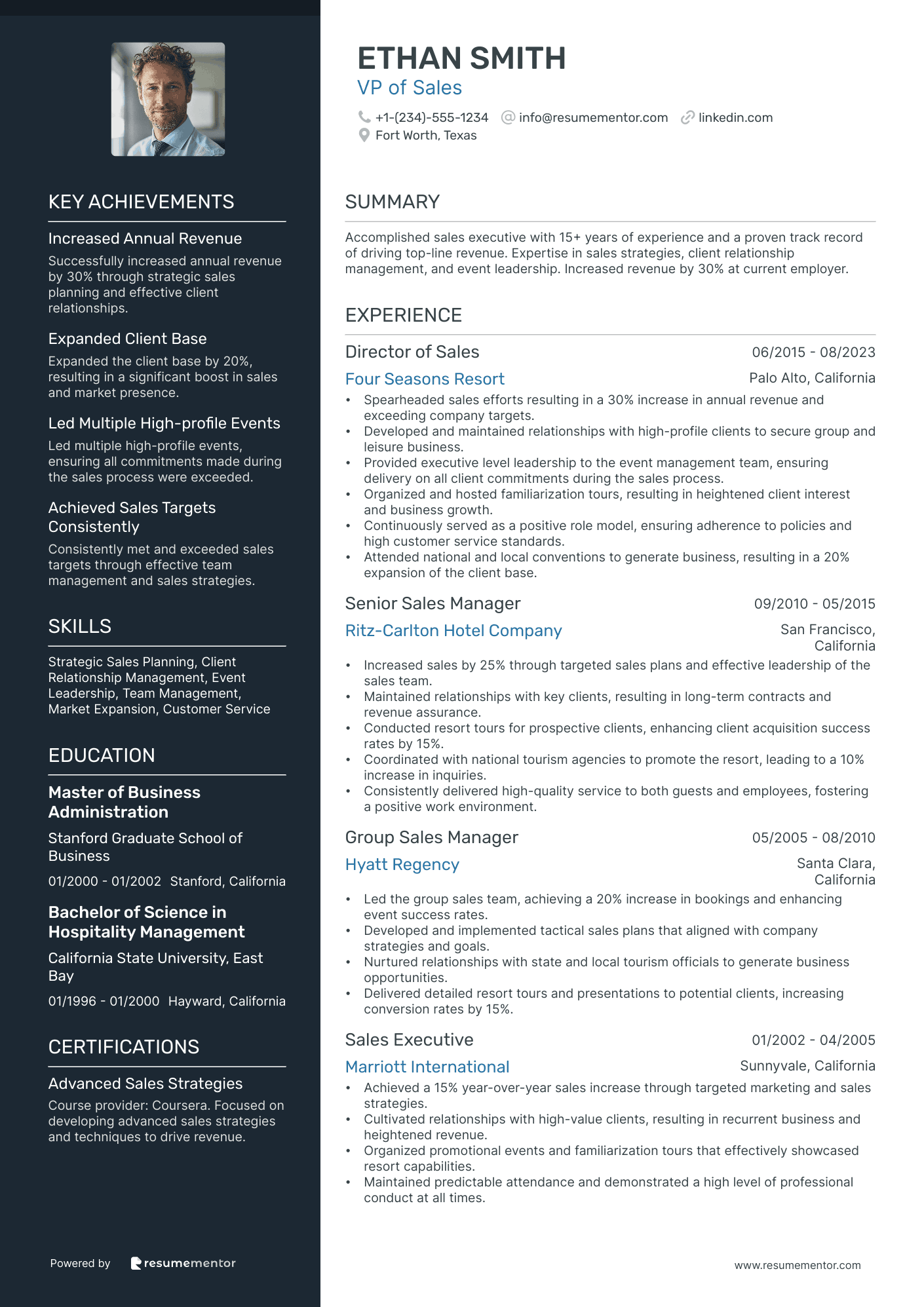 Sales Resume Examples & Writing Tips for 2025