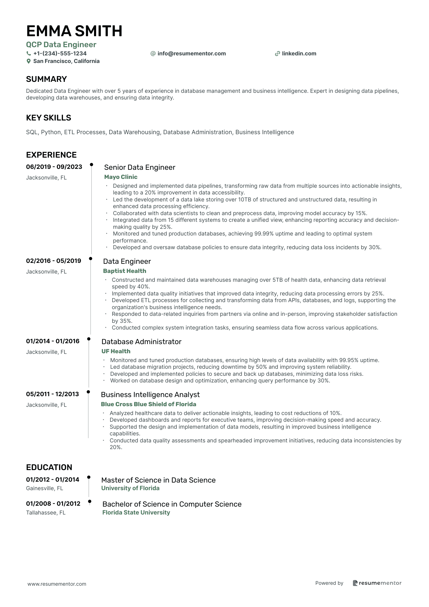 47 Engineering Resume Examples To Get You Hired in 2025