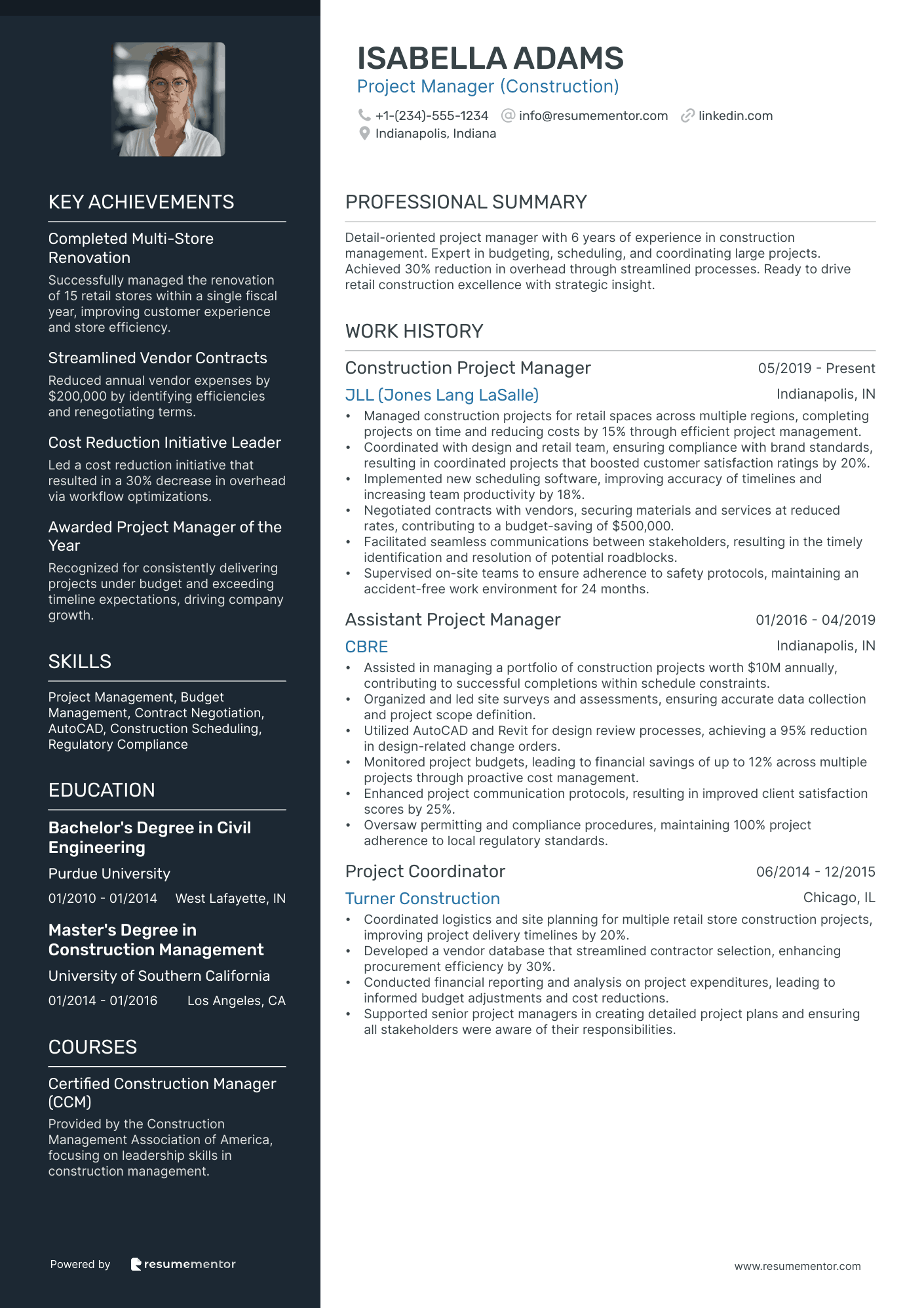 28 Construction Resume Examples - Free to Edit ATS-Friendly PDF - 2025