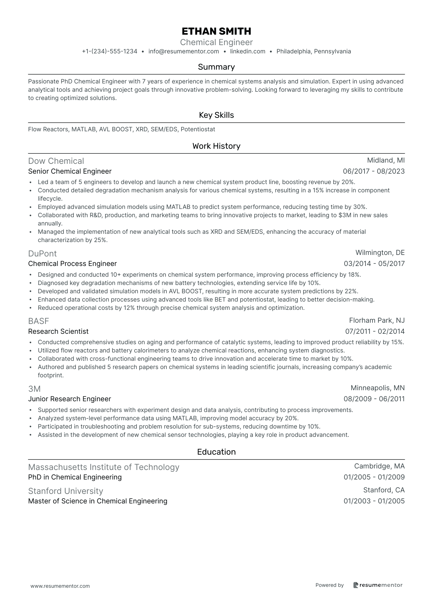 47 Engineering Resume Examples To Get You Hired in 2025