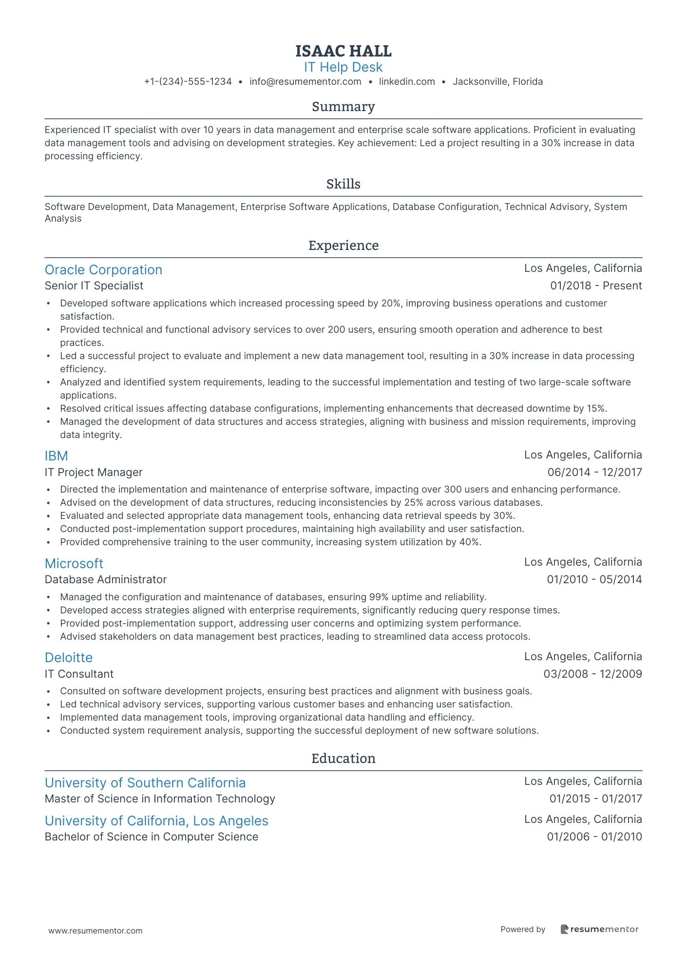 19 IT Resume Examples To Get You Hired in 2025