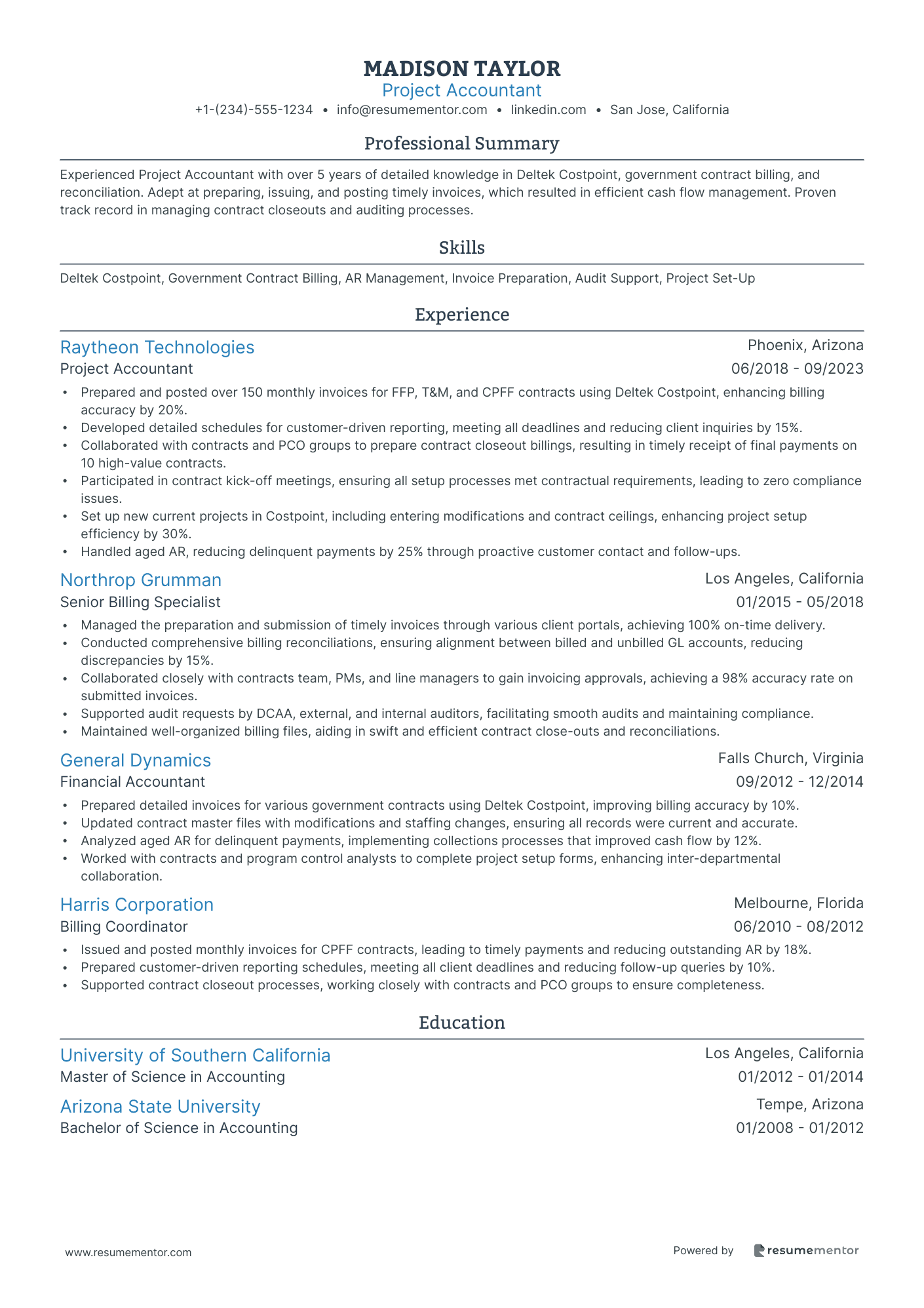 64 Accounting Resume Examples To Get You Hired in 2025