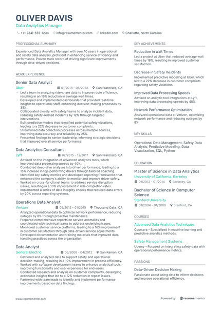 43 Data Science Resume Examples To Get You Hired in 2024