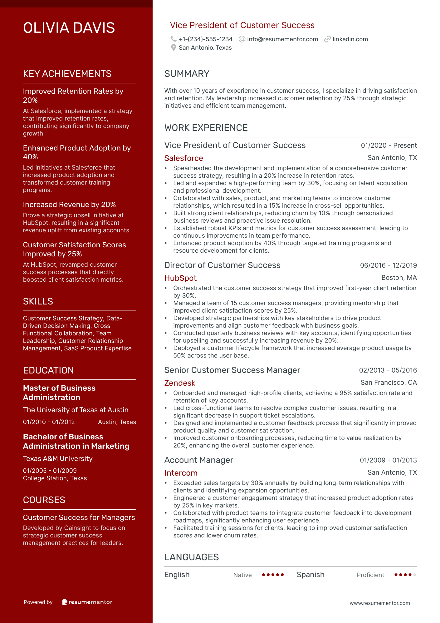 Vice President (VP) Resume Examples To Get You Hired in 2025