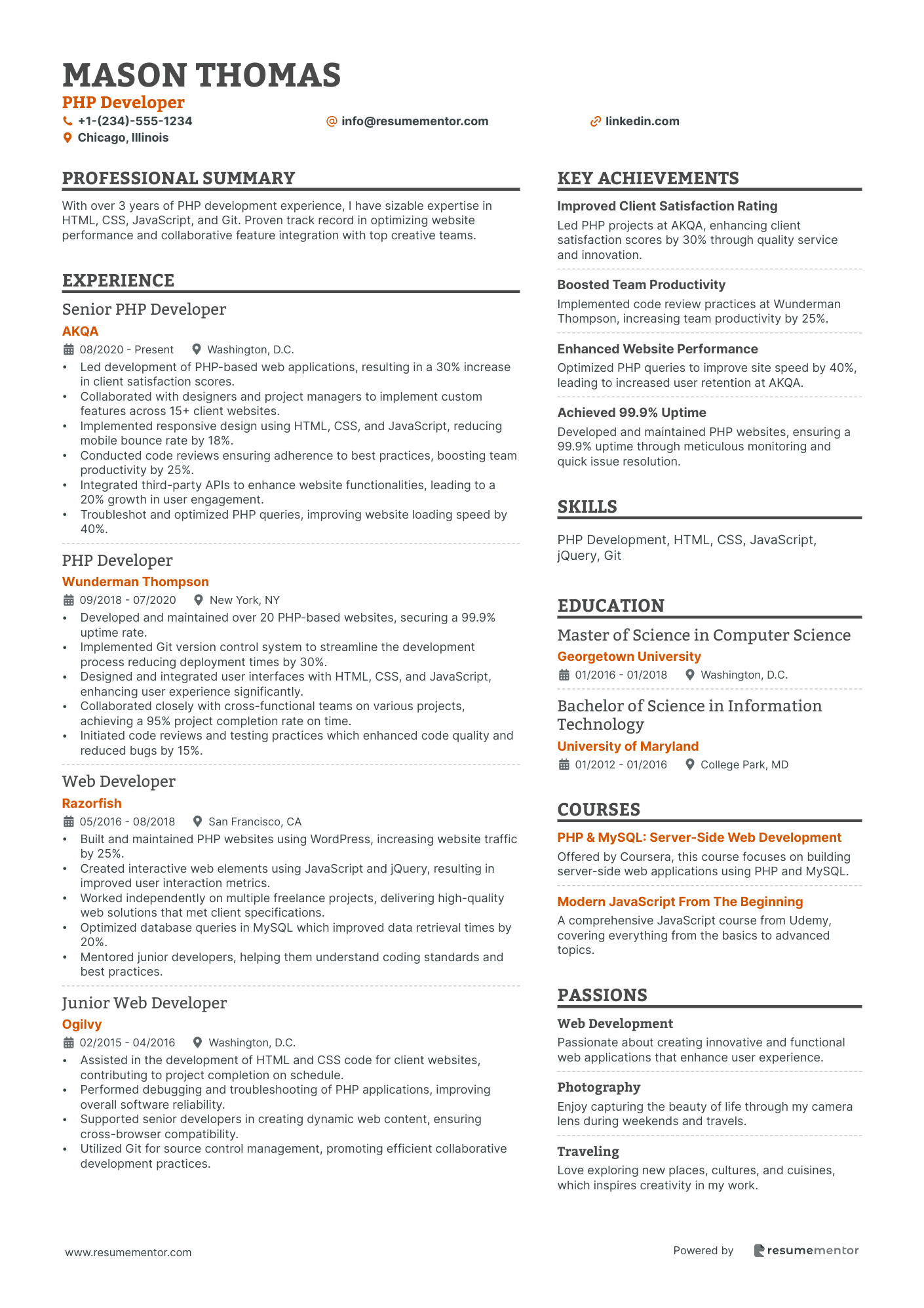 39 Developer Resume Examples To Get You Hired in 2025