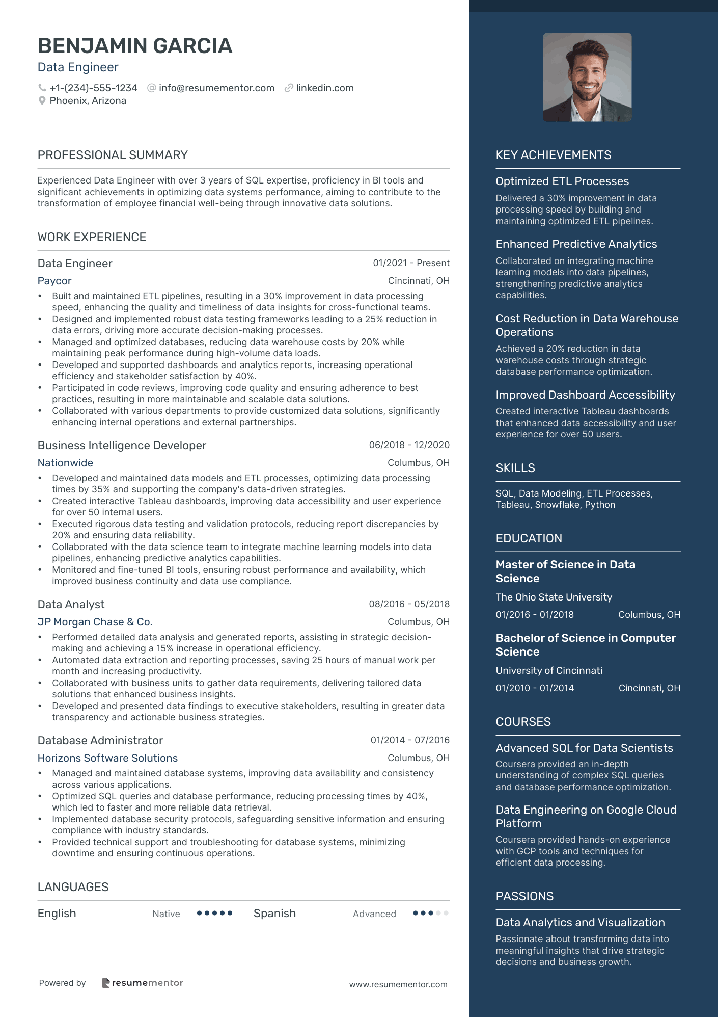 43 Data Science Resume Examples To Get You Hired in 2025