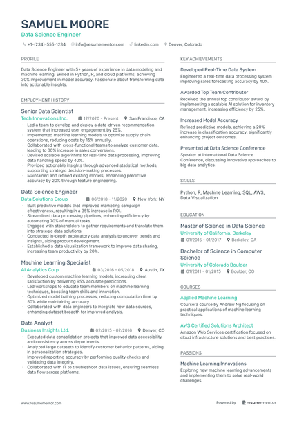 Computer Engineering Resume Examples - Free to Edit ATS-Friendly PDF - 2025