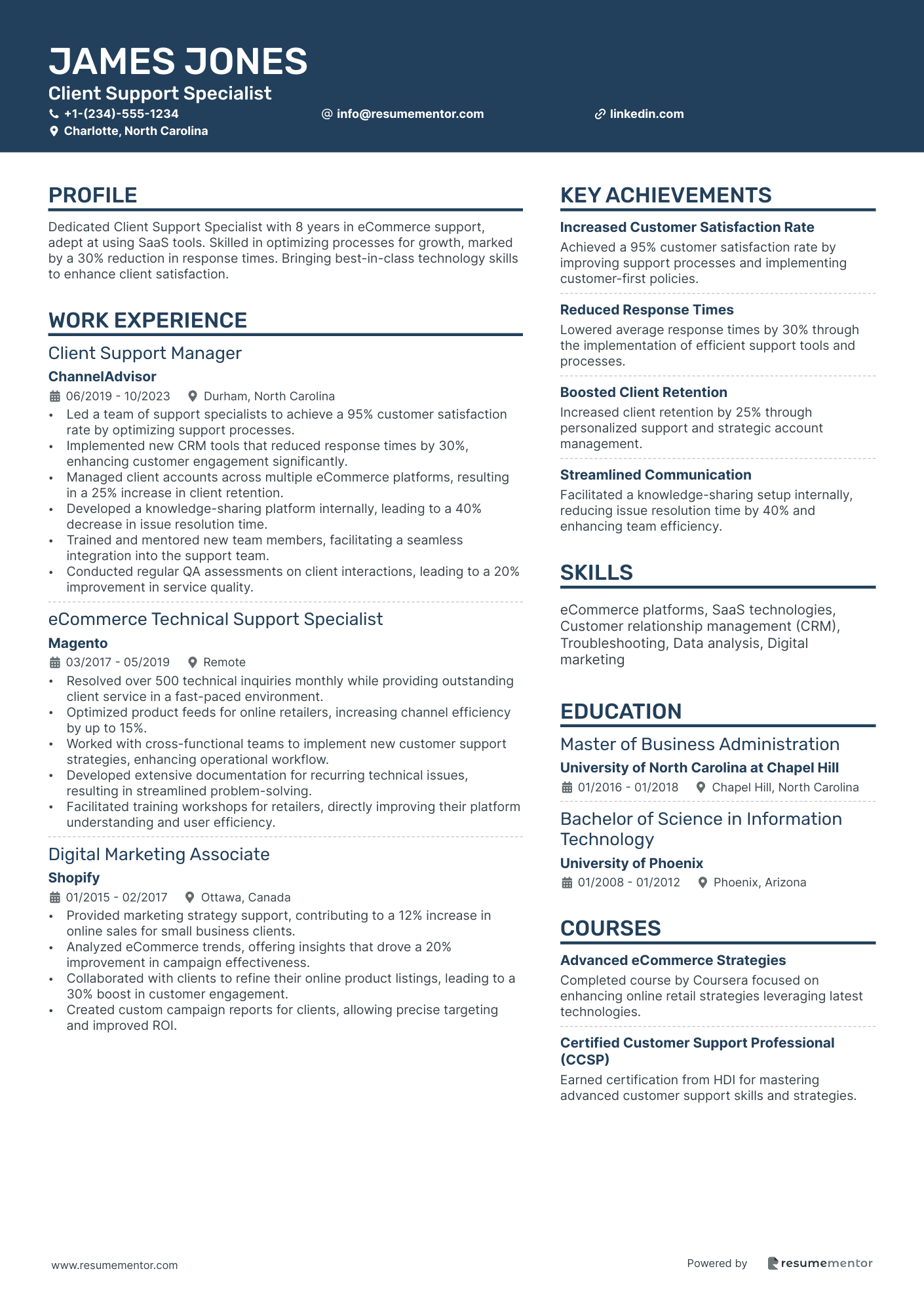 31 Customer Service Resume Examples - Free to Edit ATS-Friendly PDF - 2025