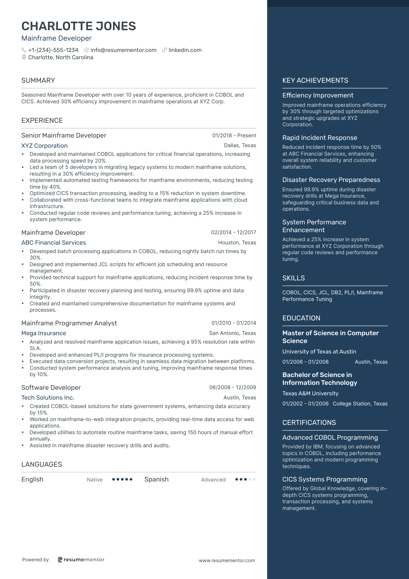 39 Developer Resume Examples To Get You Hired in 2024