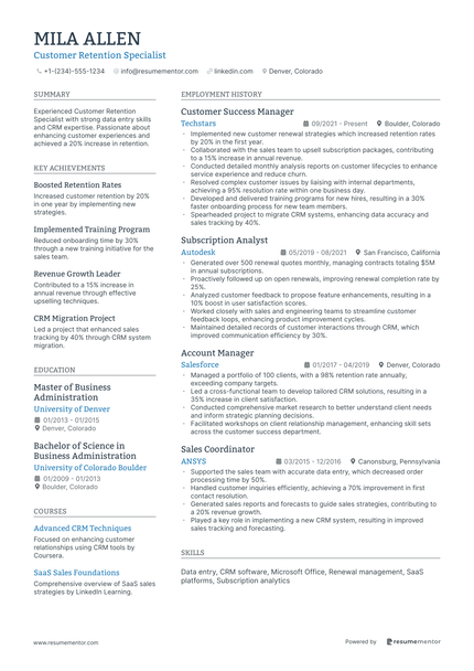 31 Customer Service Resume Examples - Free to Edit ATS-Friendly PDF - 2025